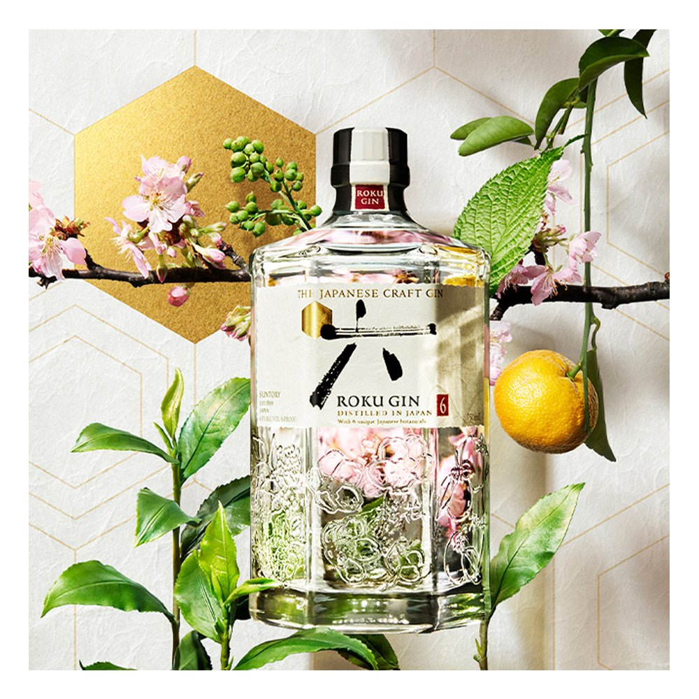 Roku Gin : The Japanese Craft Gin – HTH CELLAR