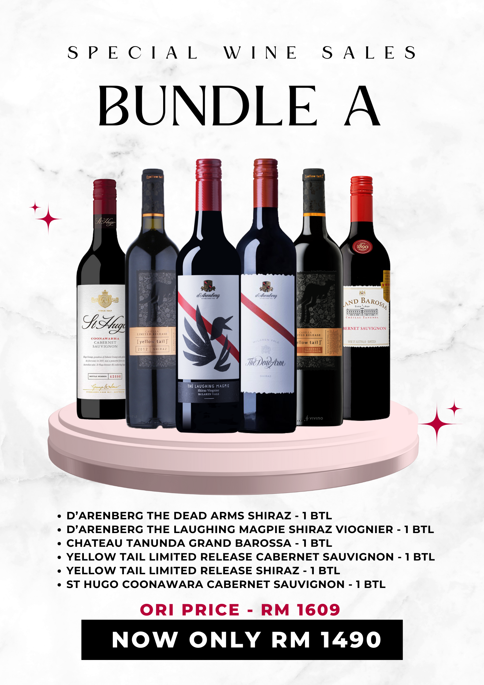 【Wine bundle sales】Bundle A – HTH CELLAR